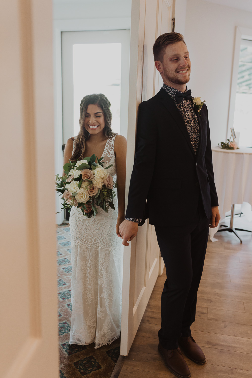 A Wedding First Look Alternative - The First Touch