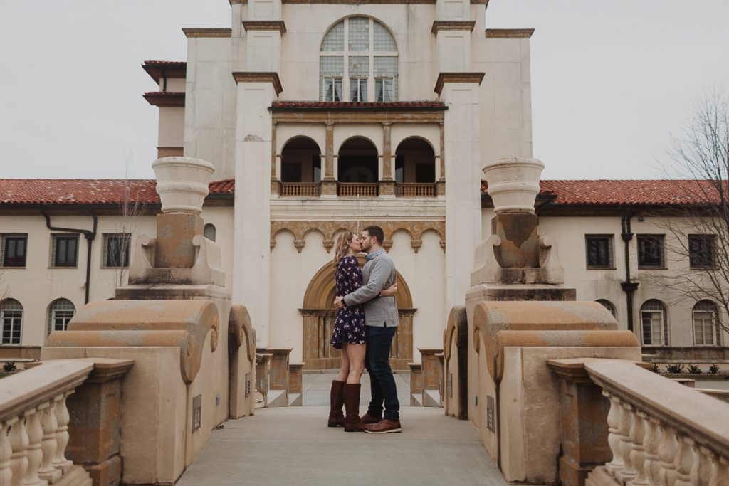 Kansas City Engagement Photos at Unity Village