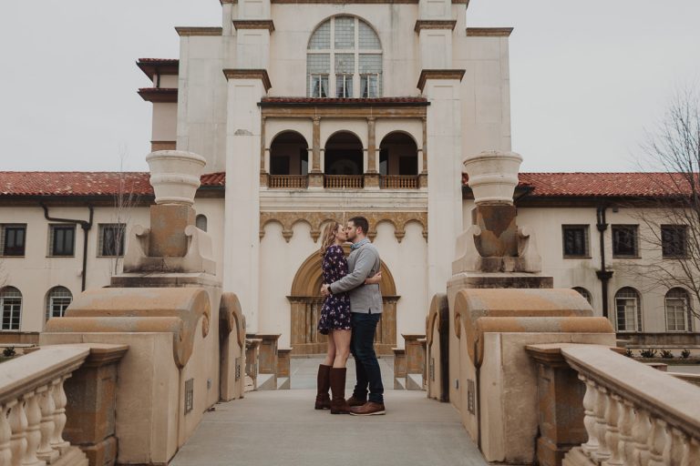 Kansas City Engagement Photos at Unity Village