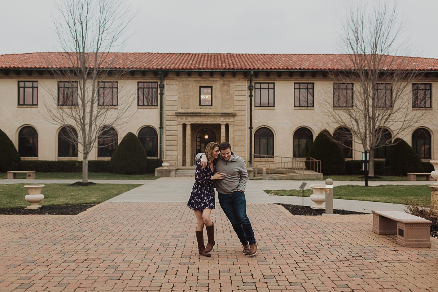 Kansas City Engagement Photos at Unity Village